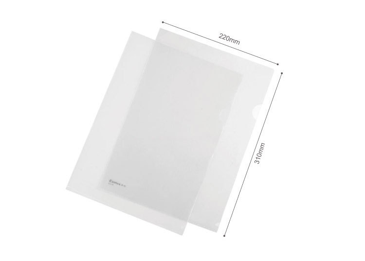 齐心（COMIX）E310 二页文件套 A4 10个/包 白色_文件套/文件袋_文件管理_办公文具_办公用品|北京办公用品|飞扬办公|飞扬办公用品|北京飞扬办公